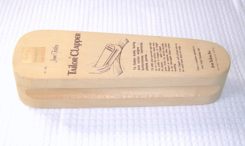 Vintage June Tailor Clapper No 100 Couture Tailor Clapper Dressmaking ...