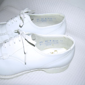 Vintage 1940s Nurses Shoe the Clinic Shoe Nursing White Leather Nurse ...