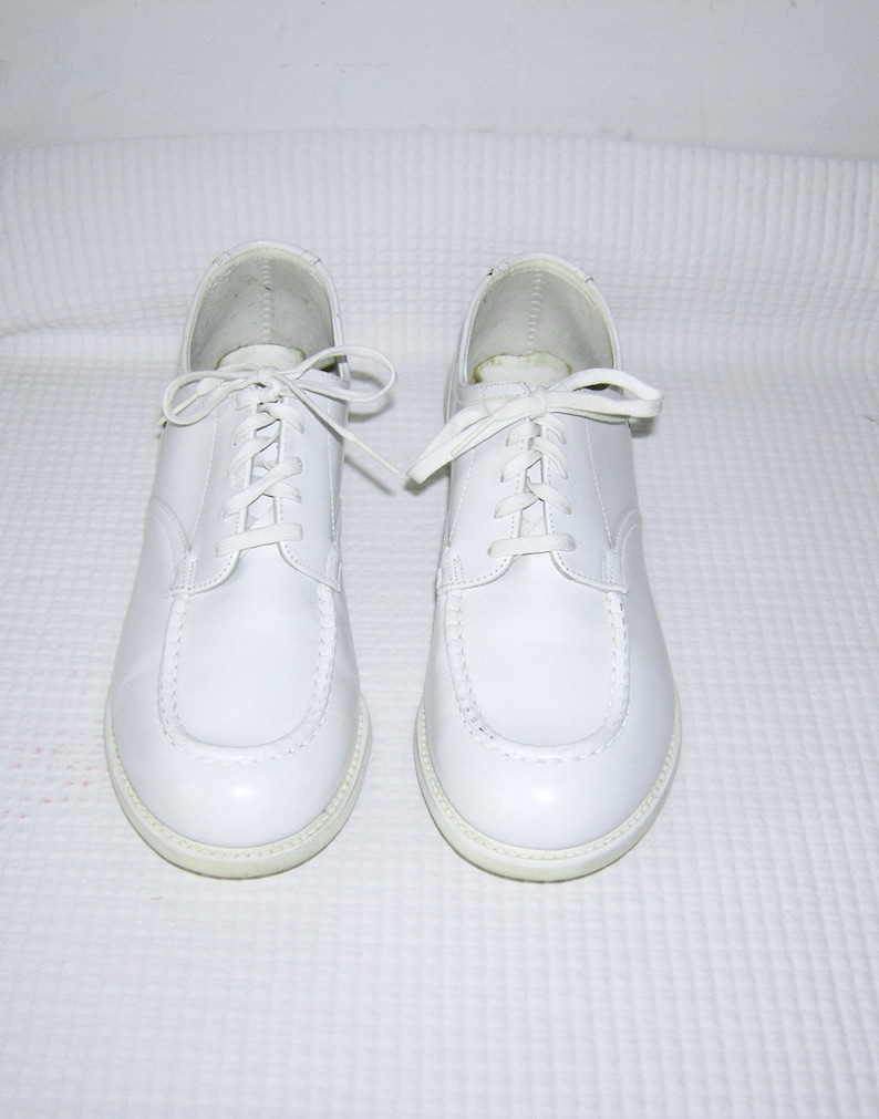 Vintage 1940s Nurses Shoe the Clinic Shoe Nursing White Leather Nurse ...