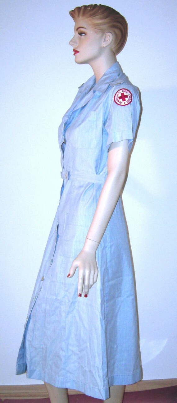 WWII Vintage 1940s 1950s AMERICAN RED Cross Volunteer… - Gem