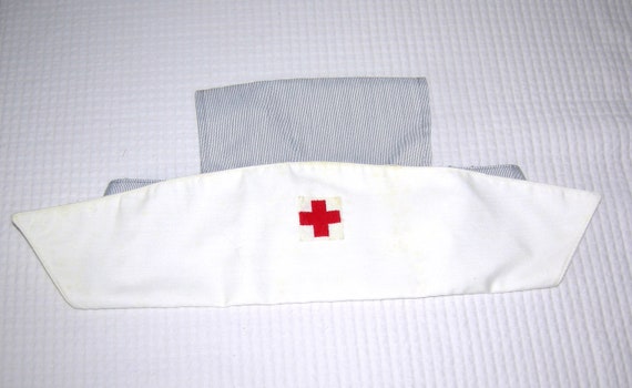 WWII Vintage 1940s 1950s AMERICAN RED Cross Uniform V… - Gem