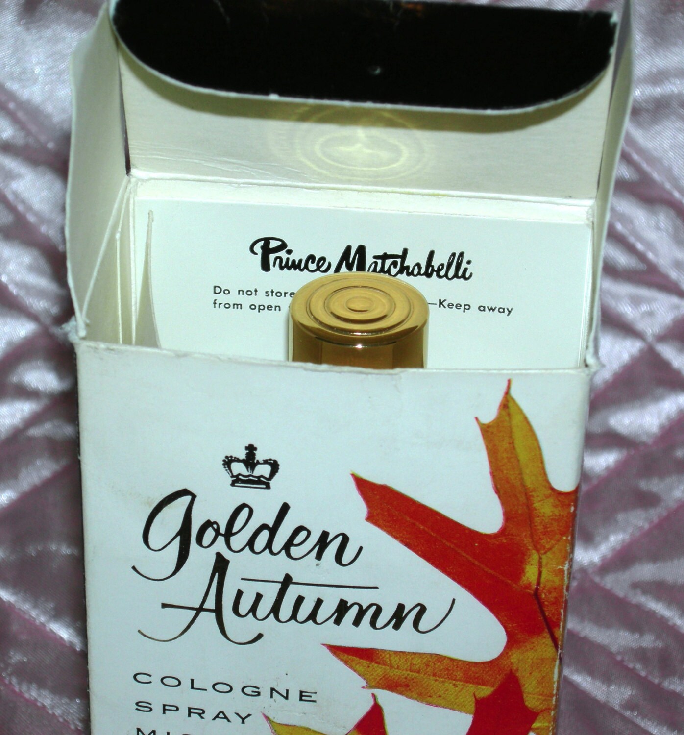 Vintage Golden Autumn PRINCE MATCHABELLI Cologne Spray Mist 3.25 Oz ...