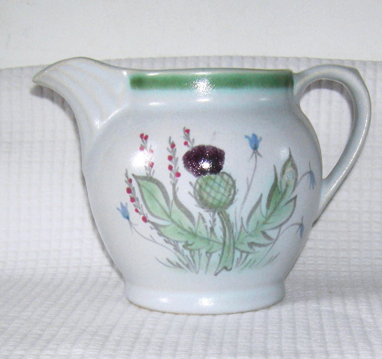 BUCHAN Thistleware Scotland Porcelain Pitcher/ Portobello Scotland ...