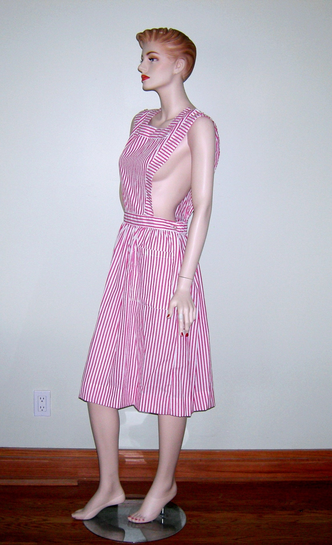 1950s 1960s Vintage CANDY STRIPER Volunteer Uniform Nurse | Etsy