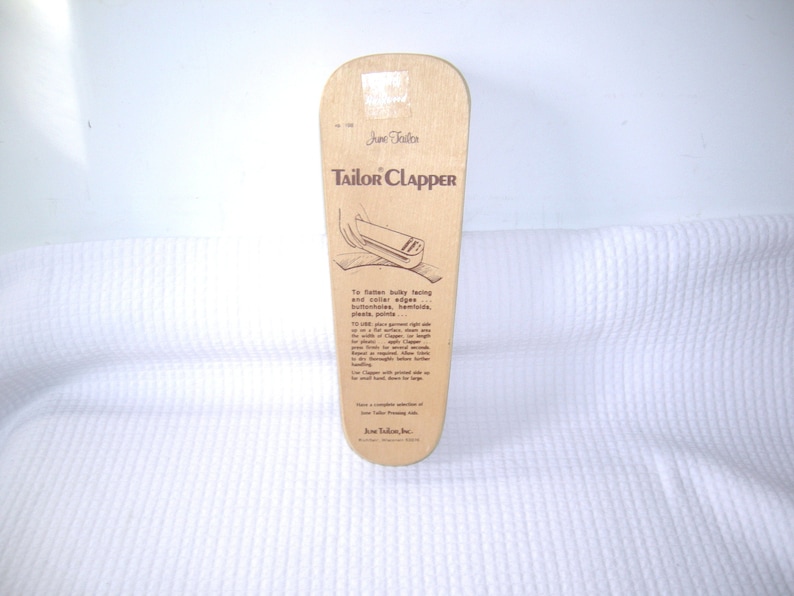 Vintage June Tailor Clapper No 100 Couture Tailor Clapper Dressmaking ...