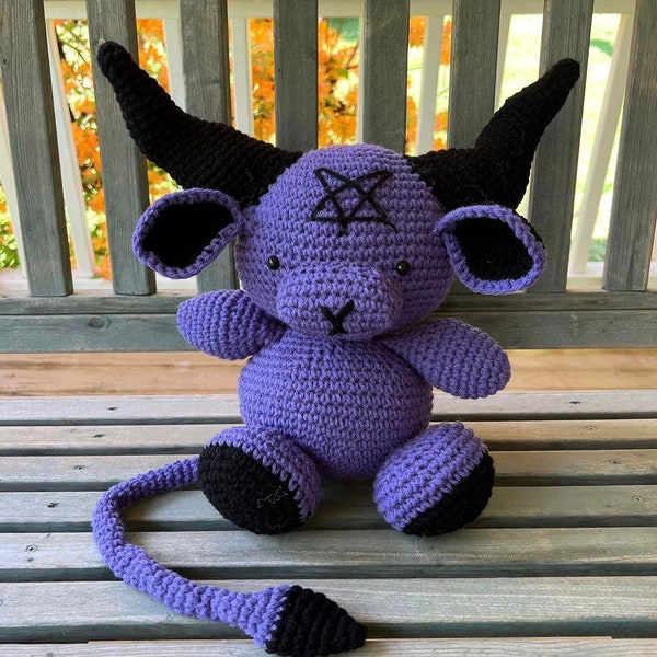 Stuffed Baphomet - Etsy