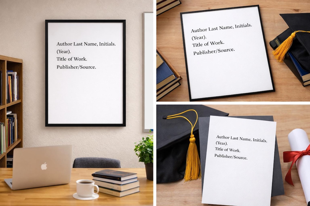 APA Citation Poster – Funny Academic Office Decor (digital Download) - Etsy