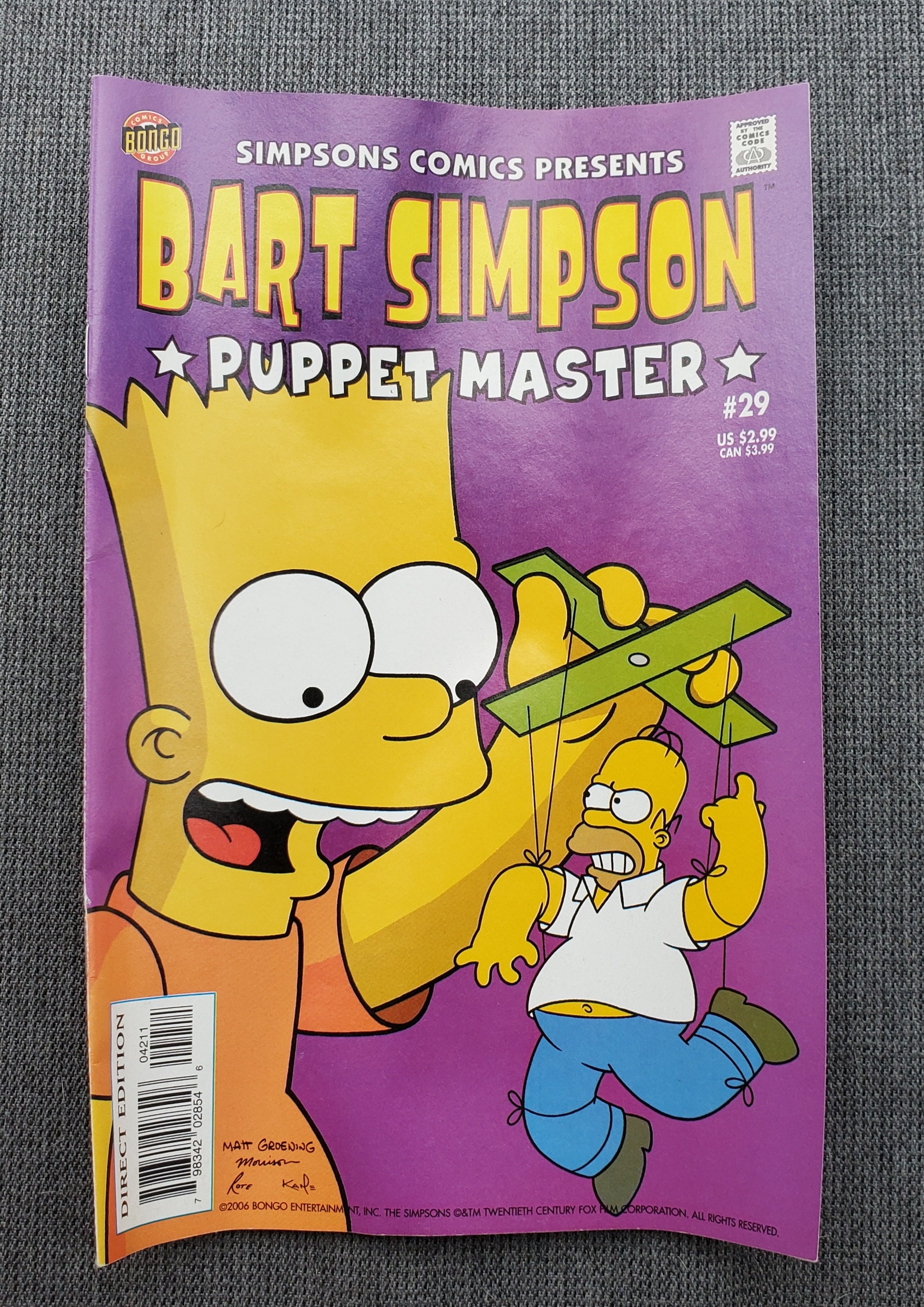 Bartsimpson Puppetmaster#29 - Etsy