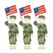 Watercolor Army Men for Sublimation Heat Press Transfer Clipart PNG ...