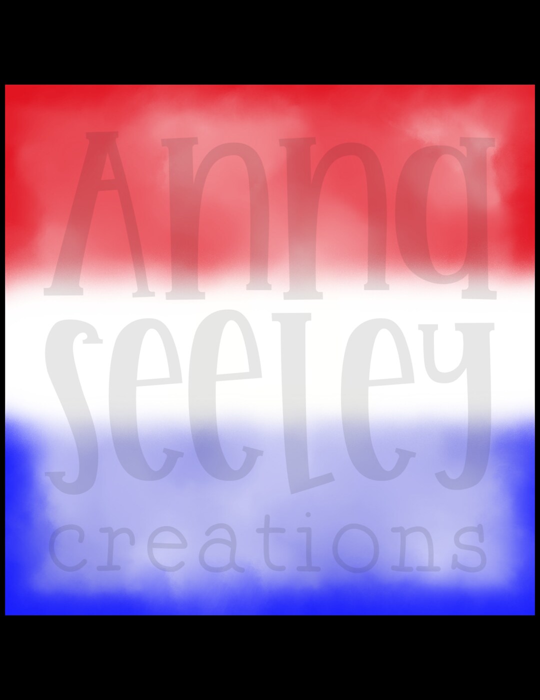 Watercolor Red, White, Blue Digital Paper - Etsy