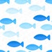SEAMLESS PATTERN - Watercolor Fish - Digital Paper Design for ...