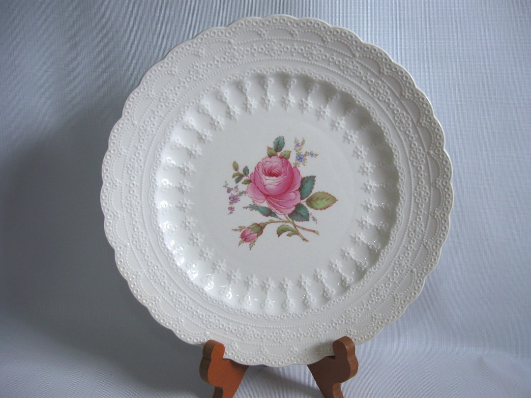 Spode Billingsley Rose 10.5 Dinner Plate, Vintage English Dinnerware ...