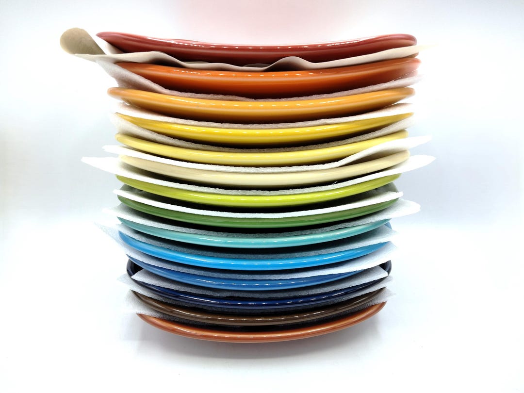 Fiesta Square 7.5" Salad Plate, Choice Shamrock or Chocolate, Homer ...