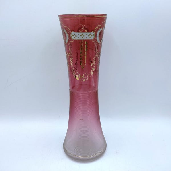 Cranberry Moser Glass - Etsy