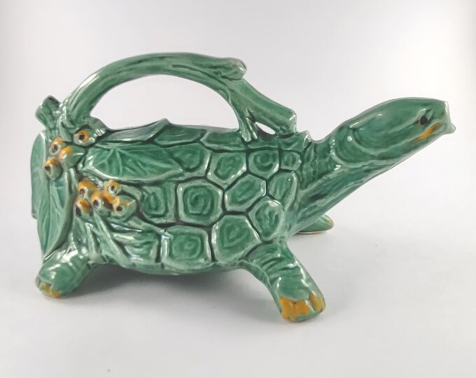 1950's Mccoy Pottery Turtle Watering Can Sprinkler #727 - Etsy
