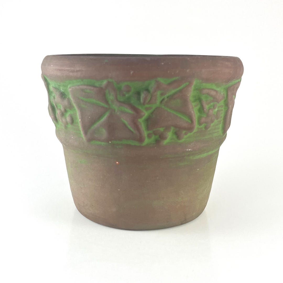 1920's Peters & Reed Moss Aztec Ivy Planter/flower Pot #201 - Etsy