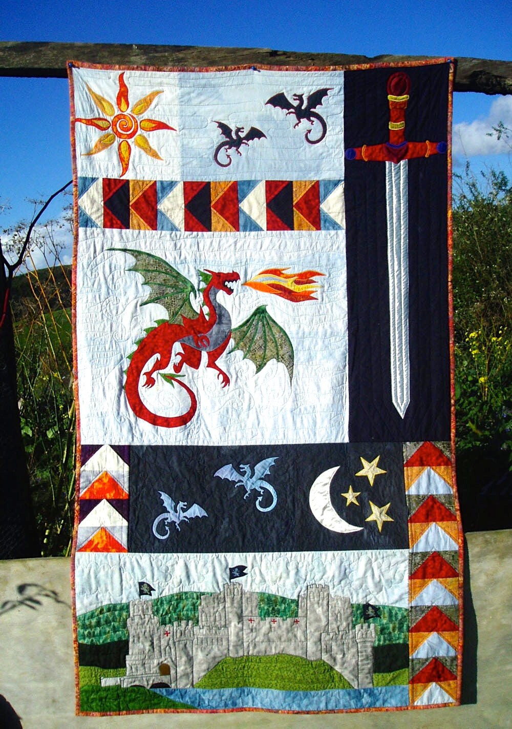 Sword Pattern for Applique Quilt PDF - Etsy
