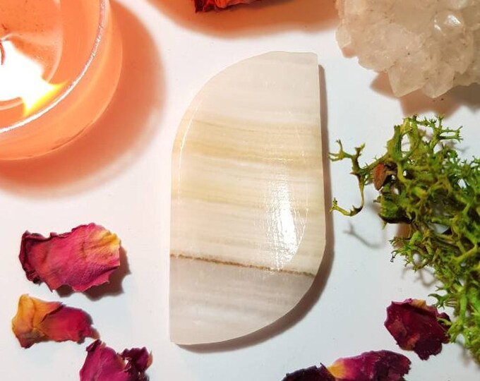 Mexican Onyx Worry Stone Soothes Stress and Worry - Etsy