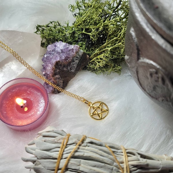 Pentacle Necklace - Etsy