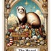 Ferret Tarot Card Digital Art - Etsy