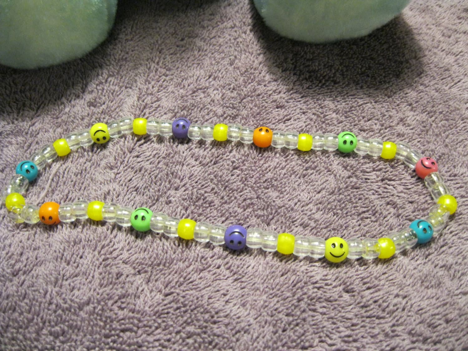 Children Assorted COLOR SMILEY FACES Jewelry Set - Etsy