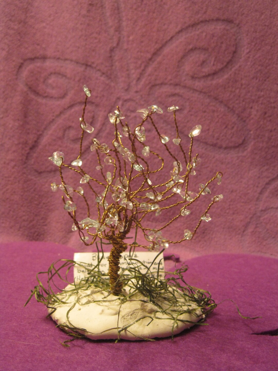 HEALING TREE - Blue TOPAZ Stones - Etsy