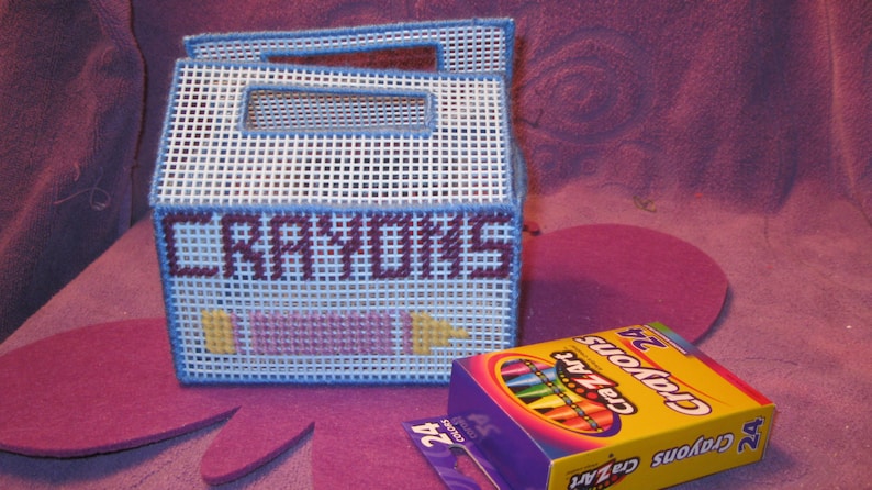 PLASTIC CANVAS CRAYON Baby Blue - Etsy