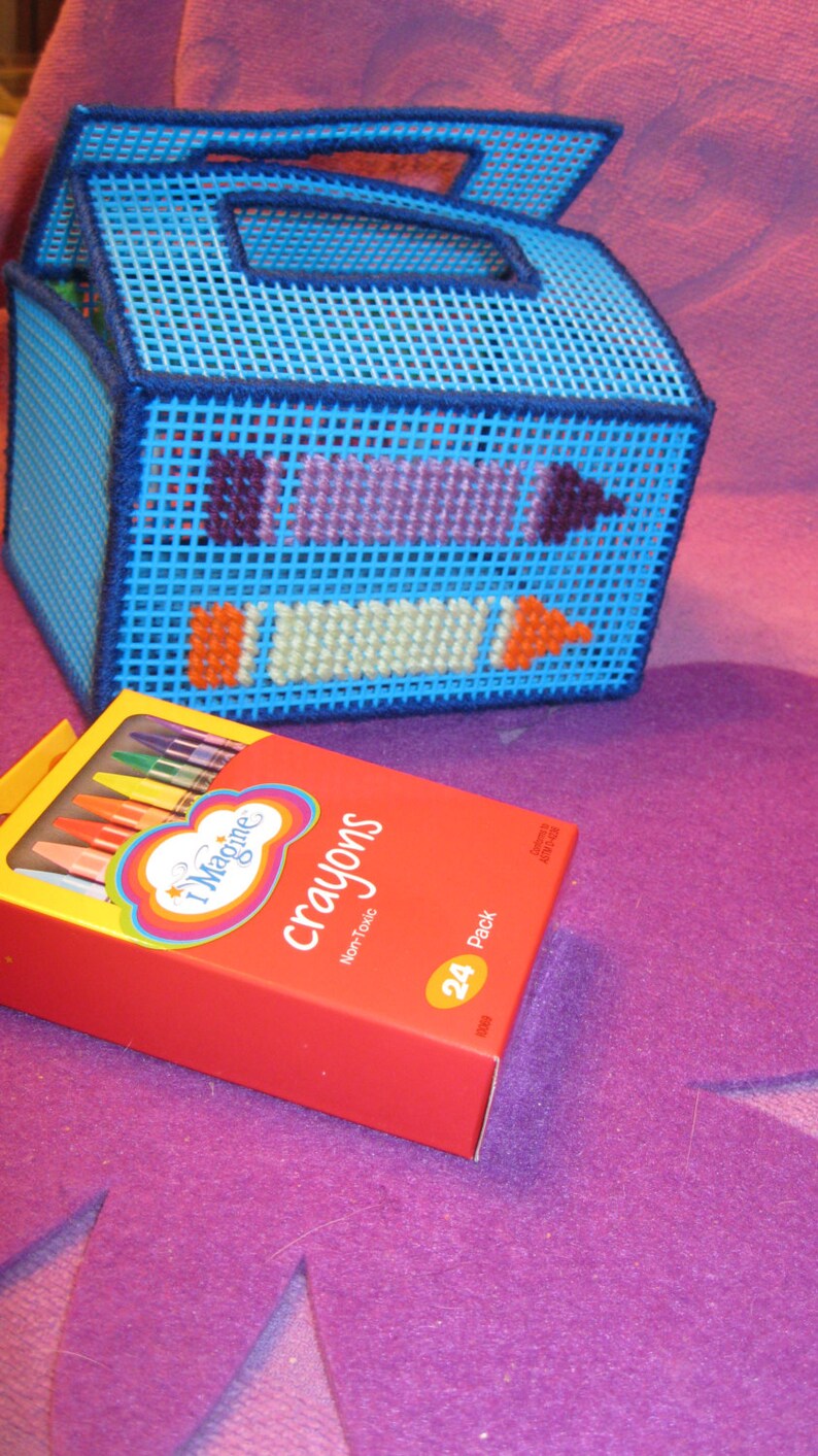 PLASTIC CANVAS CRAYON Medium Blue - Etsy