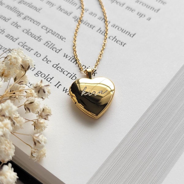 Heart Photo Locket - Etsy