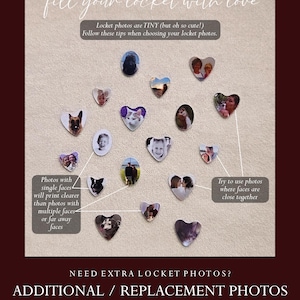 Engraved Heart Photo Locket Necklace • 14k Gold Filled • Sterling ...