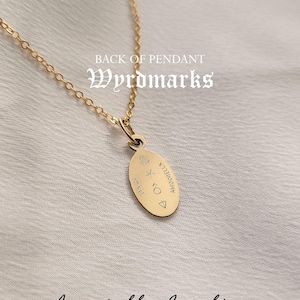 You Do Not Yield Throne of Glass Wyrdmarks Necklace | TOG Bookish ...