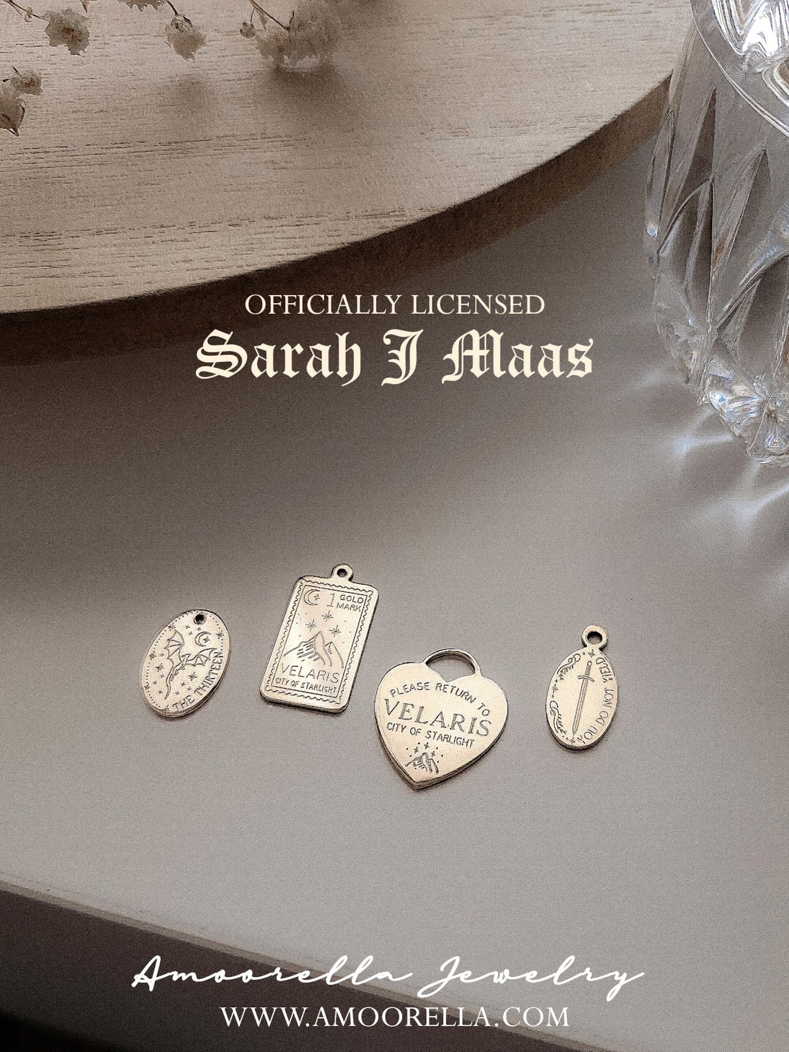 You Do Not Yield Throne of Glass Wyrdmarks Necklace | TOG Bookish ...