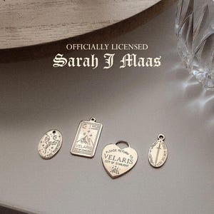 You Do Not Yield Throne of Glass Wyrdmarks Necklace | TOG Bookish ...