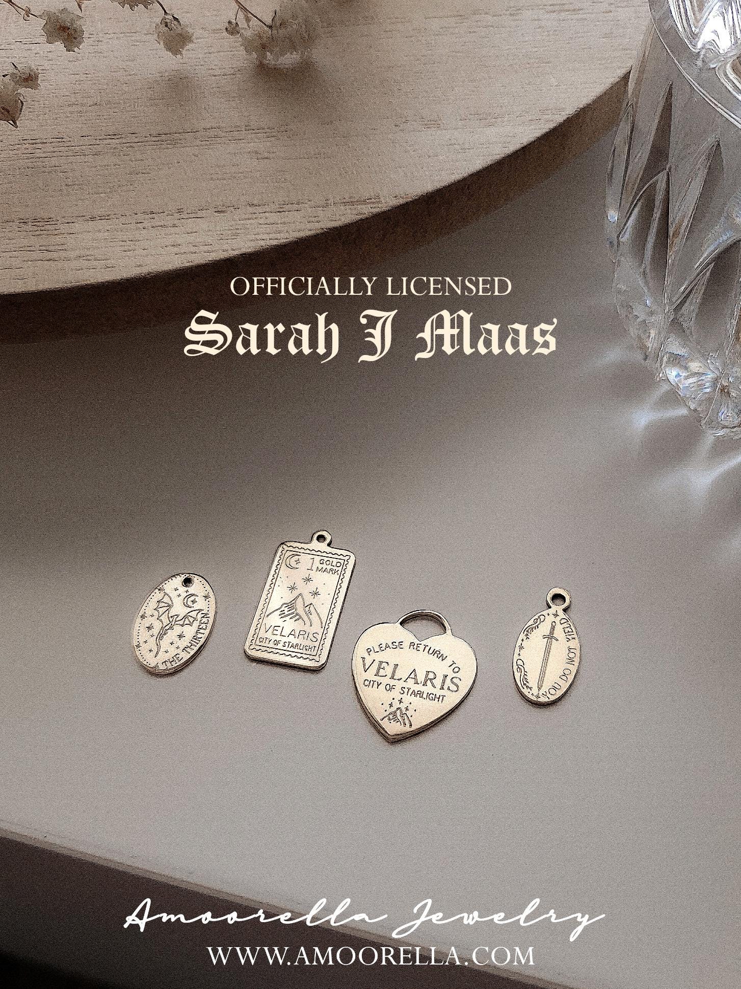 You Do Not Yield Throne of Glass Wyrdmarks Necklace | TOG Bookish ...