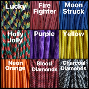 Paracord Cross Keychain, Colorful Cross With O Ring - Etsy