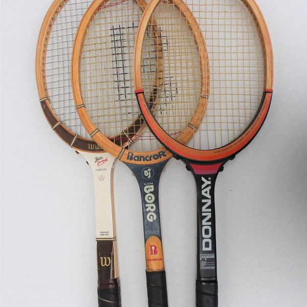 Wooden Tennis Racket - Etsy