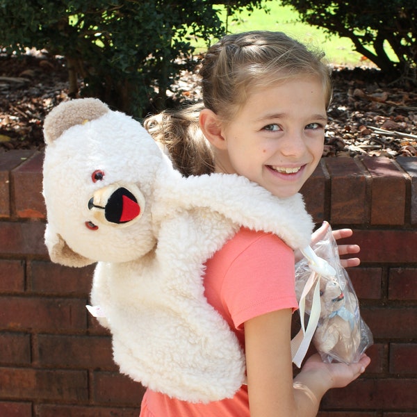 Childrens Bear Backpack - Etsy