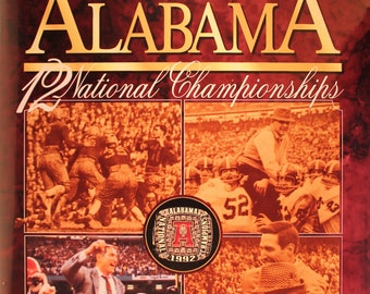 Bama Inside the Crimson Tide Magazine August 1995 John Walters - Etsy