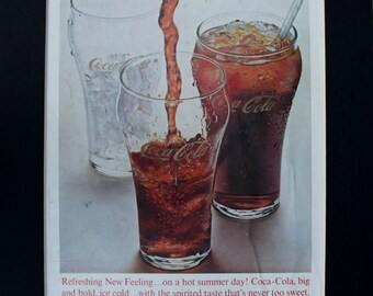 1965 Coca-Cola Magazine Advertisement/Vintage | Etsy