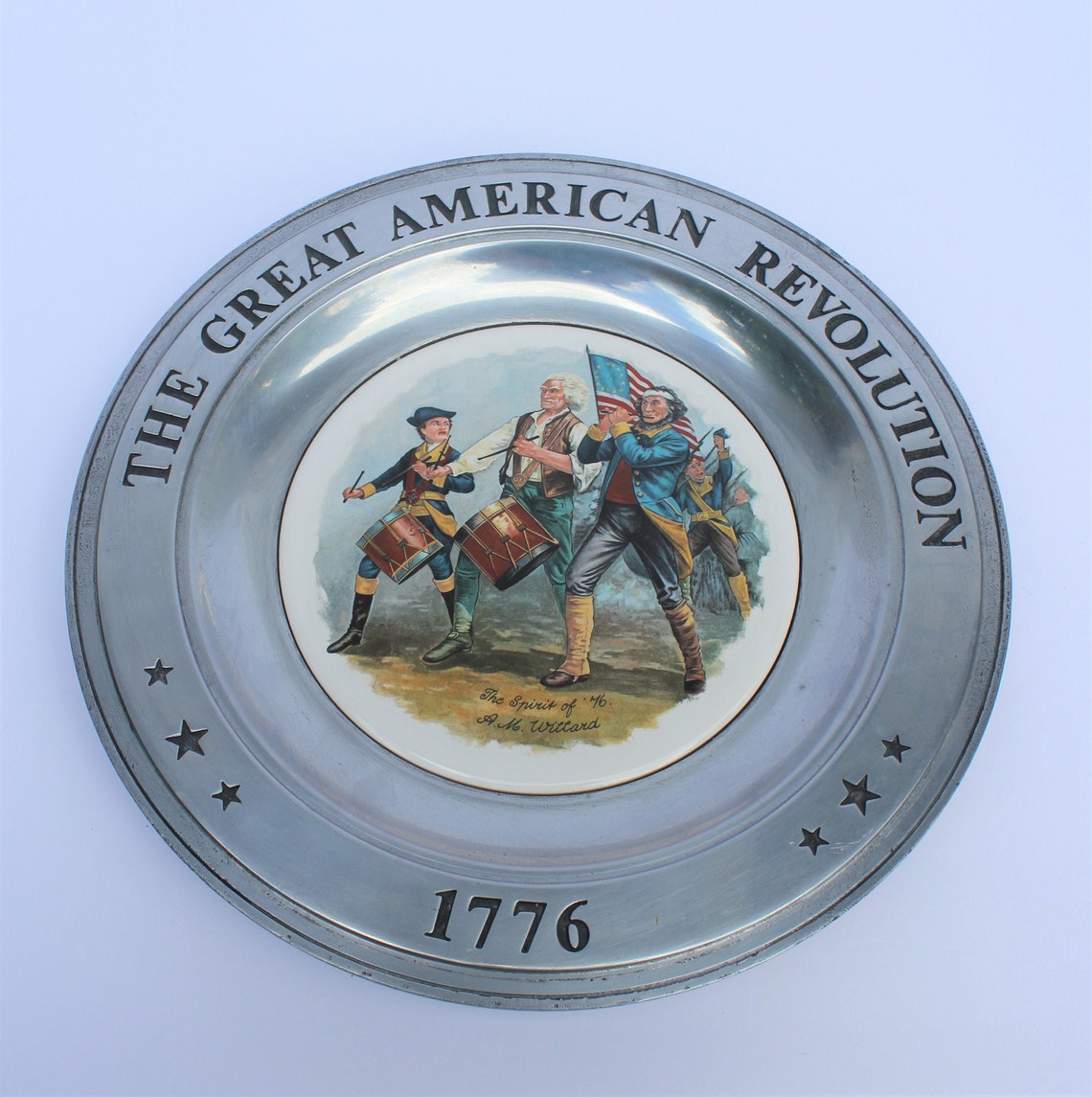 Great American Revolution Bicentennial Collectible Plate/ the - Etsy