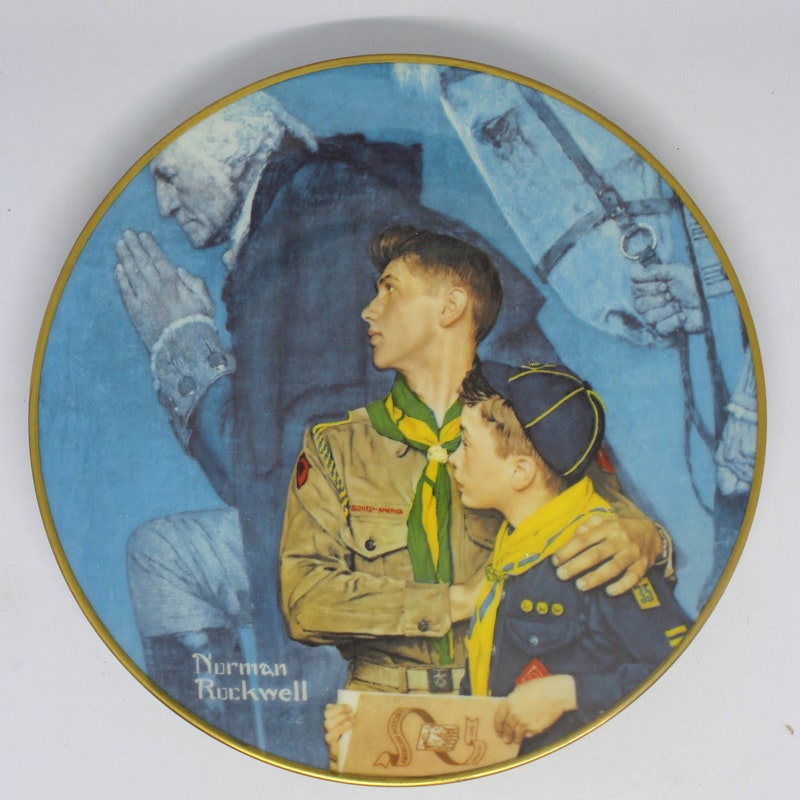 Norman Rockwell Plates - Etsy
