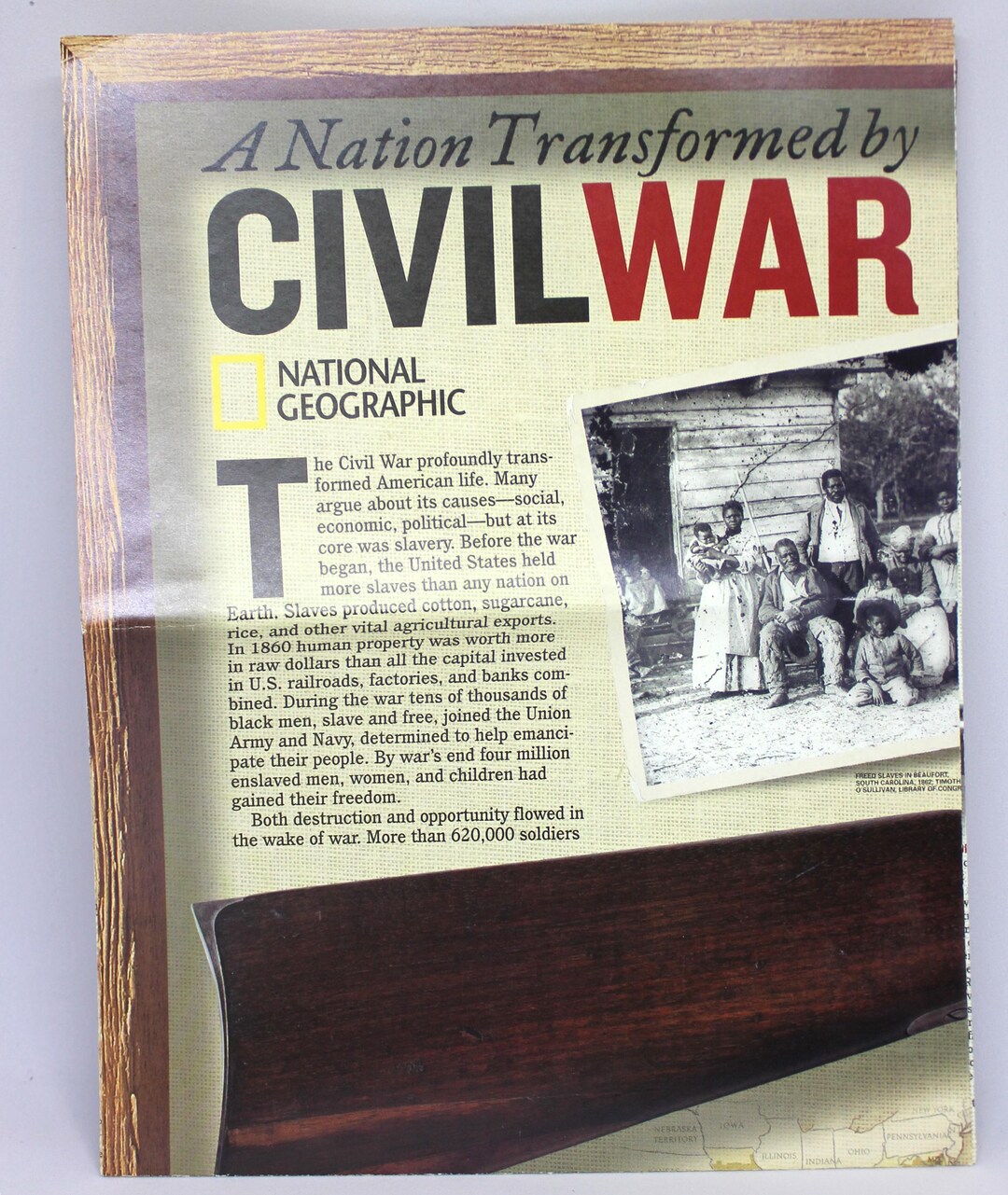 Civil War, A Nation Transformed by Civil War/ National Geographic ...