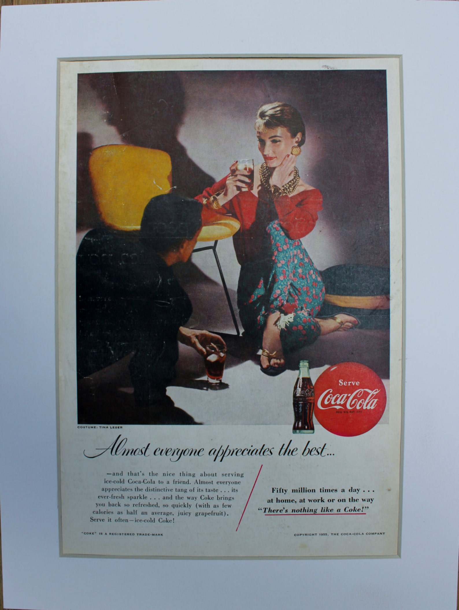 1955 Coca-cola Magazine Advertisement/vintage | Etsy