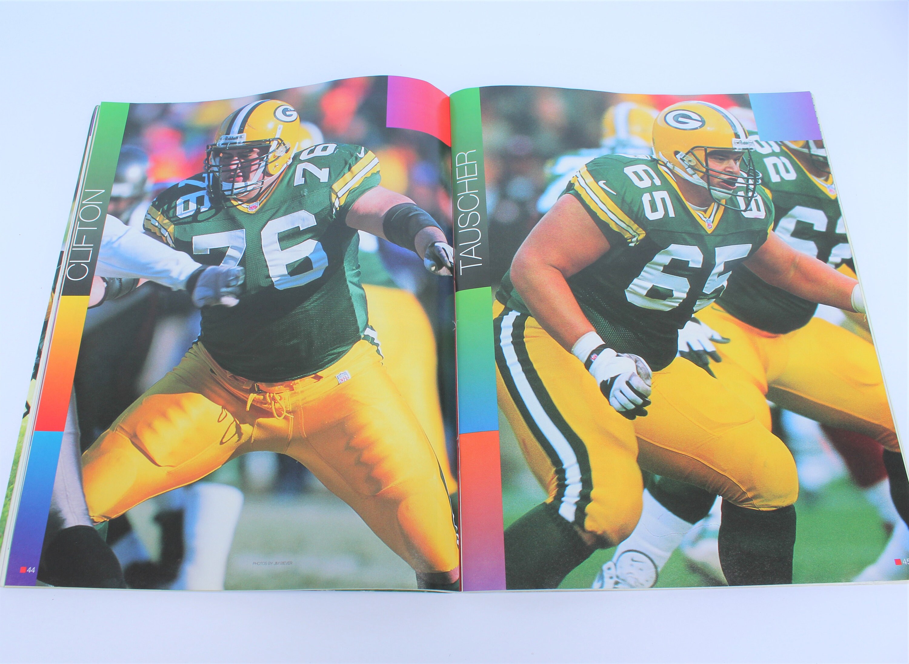 Green Bay Packers 2001 Yearbook/ Brett Favre/ National - Etsy España
