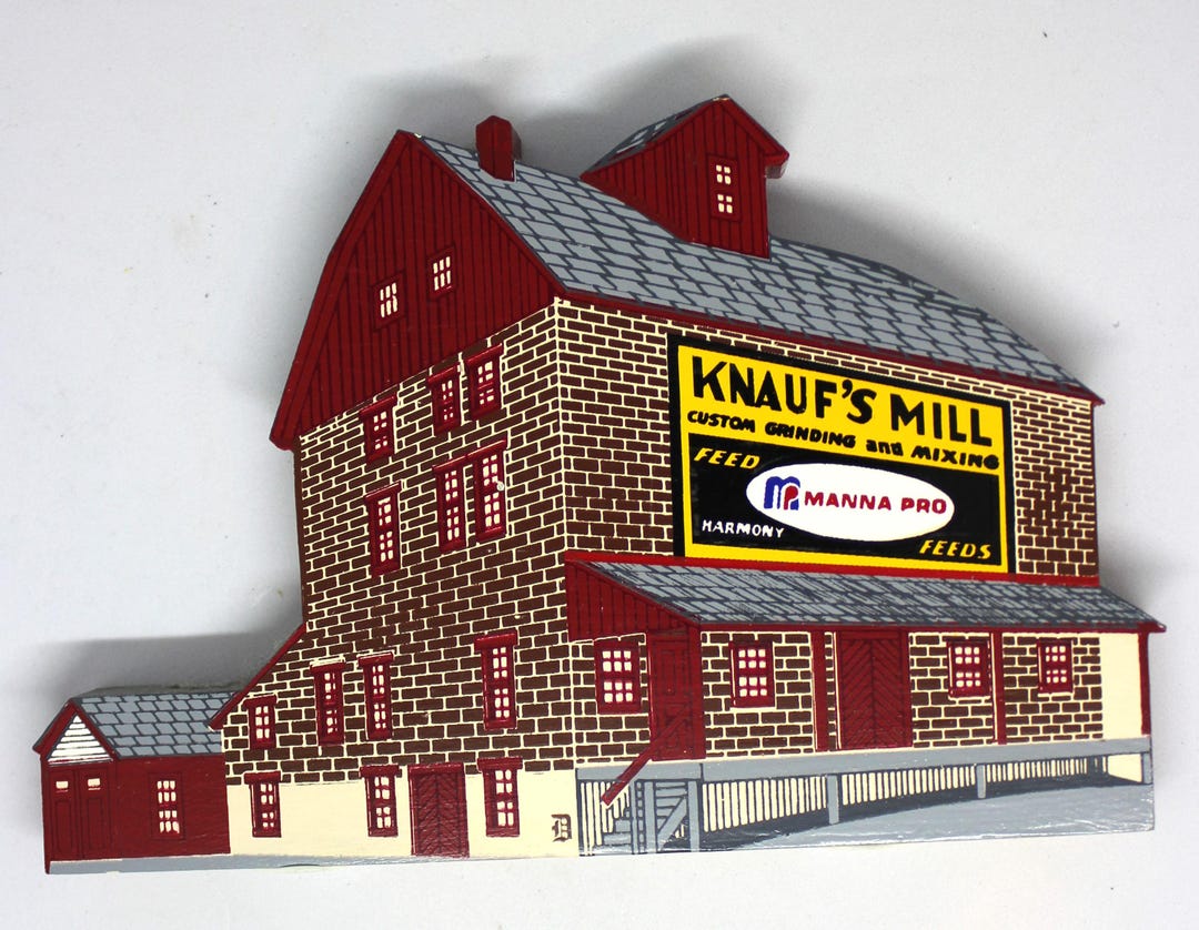 Knauf's Feed Mill, German Street, Harmony PA Collectible House/ Flat ...