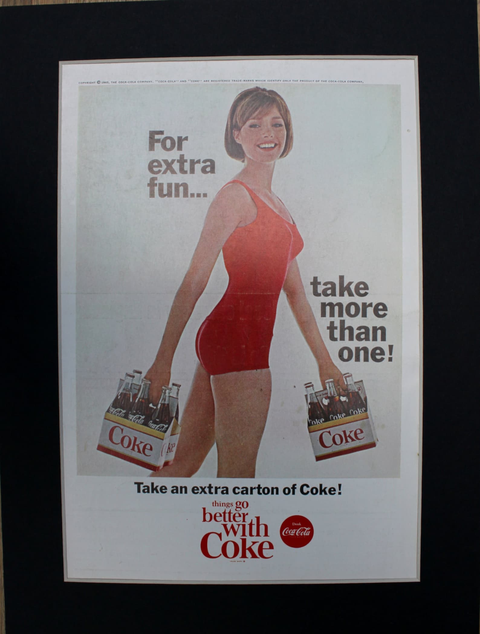 1965 Coca-cola Magazine Advertisement/vintage - Etsy