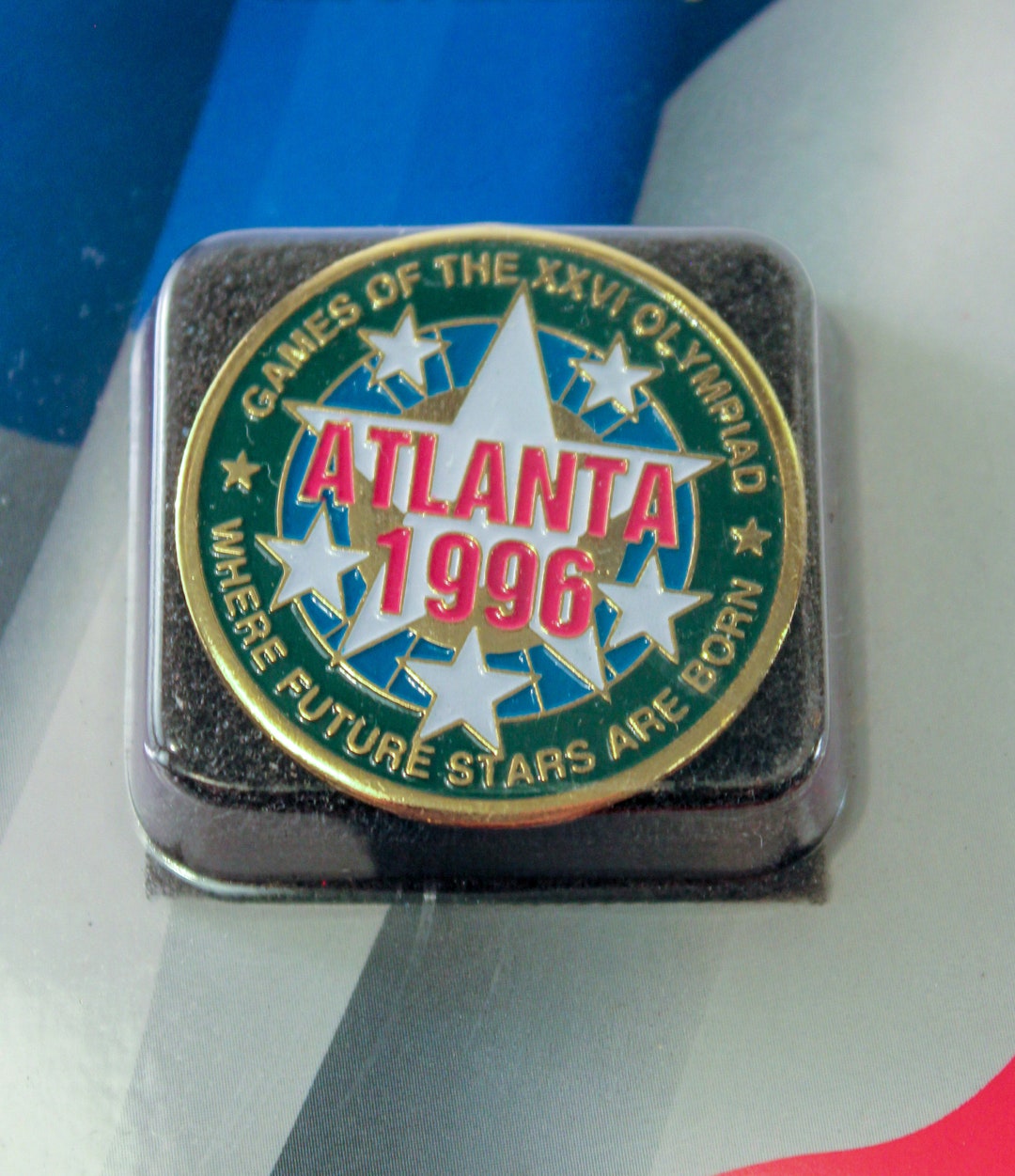 Set of 2 Atlanta 1996 Olympics Collectible Pins/ Olympics USA ...