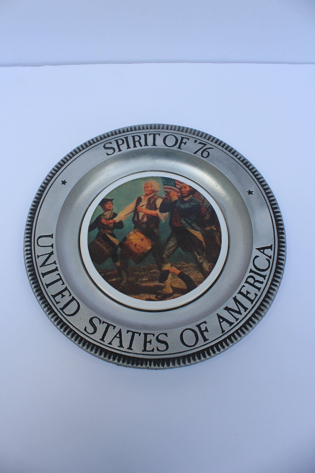 Bicentennial Collectible Plate/ the Spirit of '76 Bicentennial ...