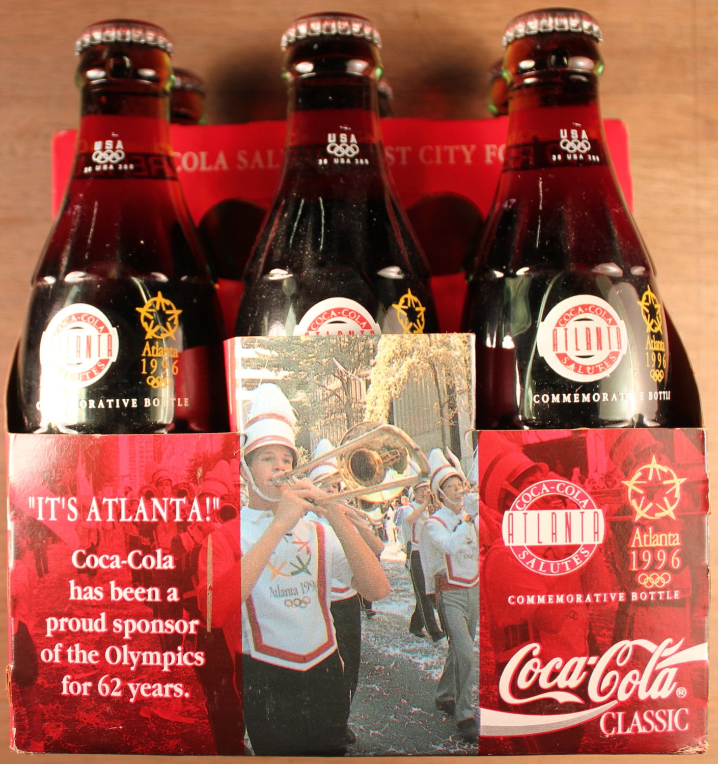 1996 Atlanta Olympics Collectible Coke Bottle/sports /coca - Etsy