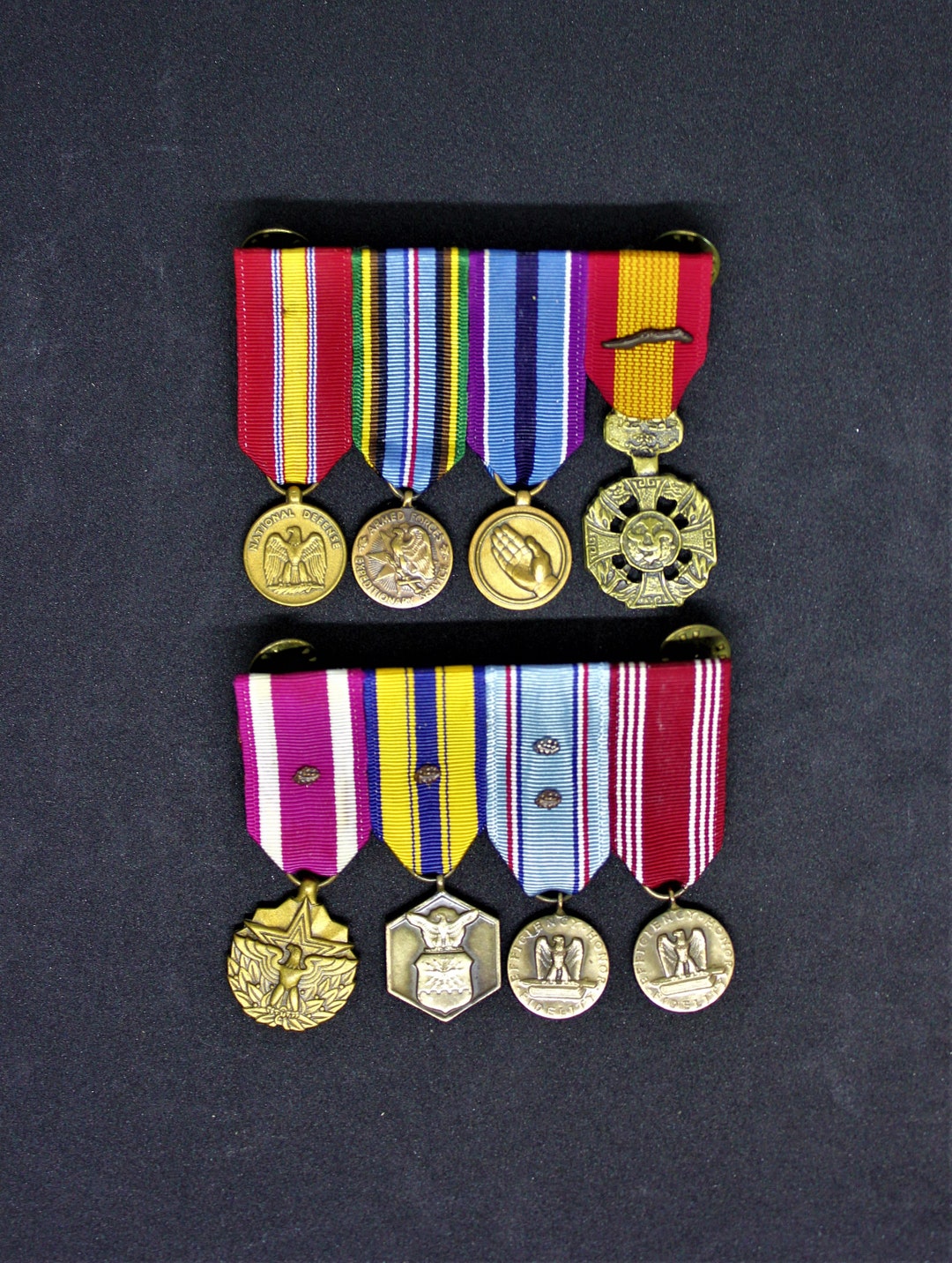 U.S. Air Force Medals/ Miniature Dress Medals/ Collectible Military ...